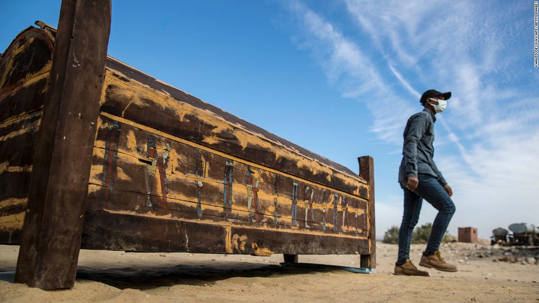 Ancient coffins, burial sites and a funeral temple discovered in ...