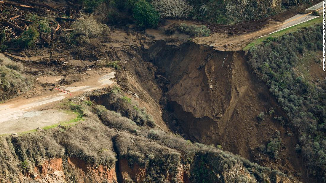 Big Sur road collapse: A huge piece of California’s Highway 1 was ...