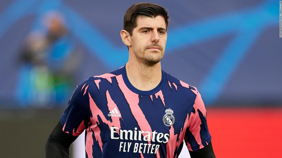 Champions League: Real Madrid goalkeeper Thibaut Courtois in ‘happy ...