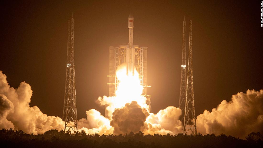 China’s cargo spacecraft docks with space station module